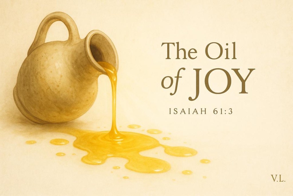 The Anointed Oil of Joy – Vicky Ludick Ministries